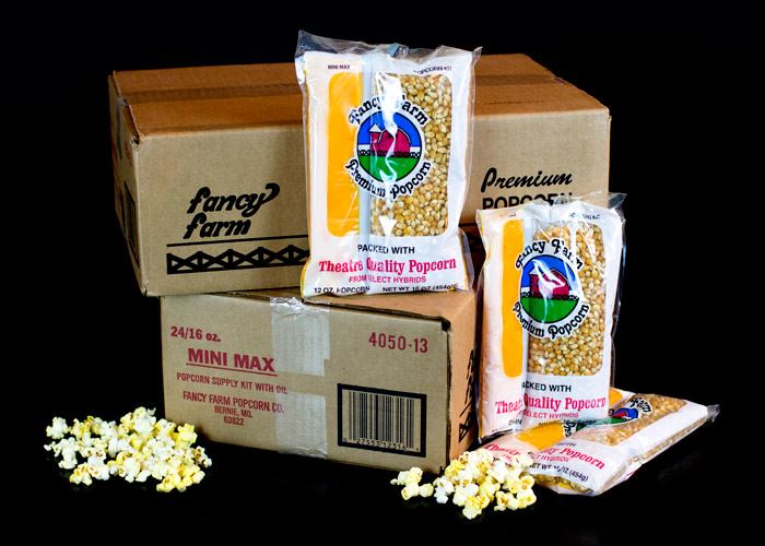16 oz Mini Max Popcorn Kit – Fancy Farm Popcorn