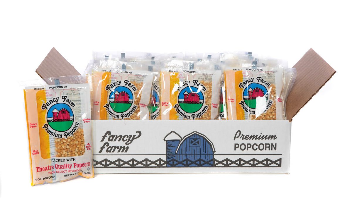 5.25 oz Mini Max Popcorn Kit – Fancy Farm Popcorn