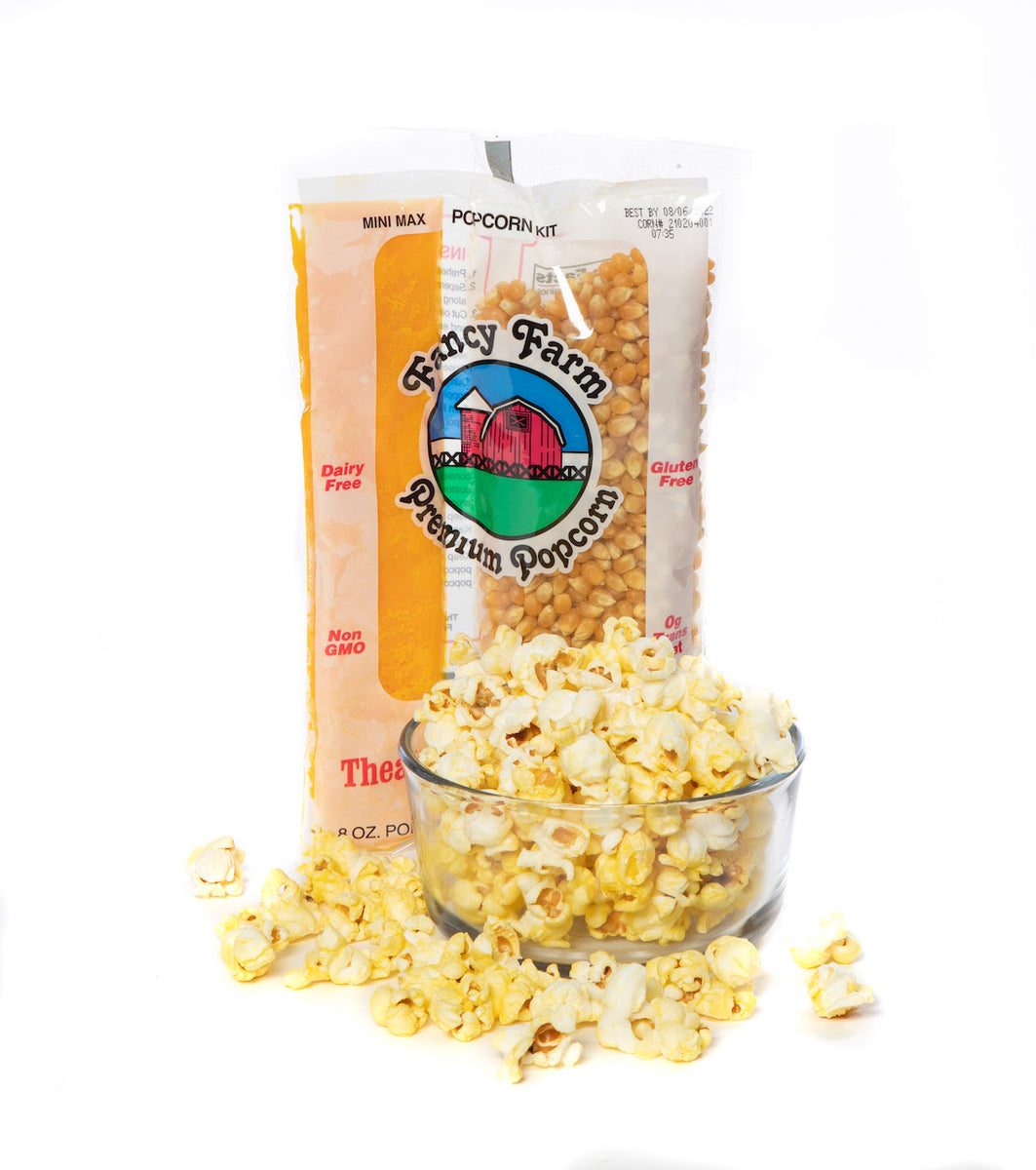 10.6 oz Mini Max Popcorn Kit – Fancy Farm Popcorn
